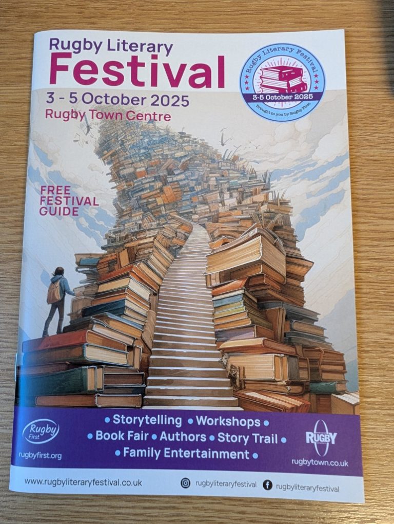 Saturday 4 October: Fascinating free writing sessions for Rugby's ...
